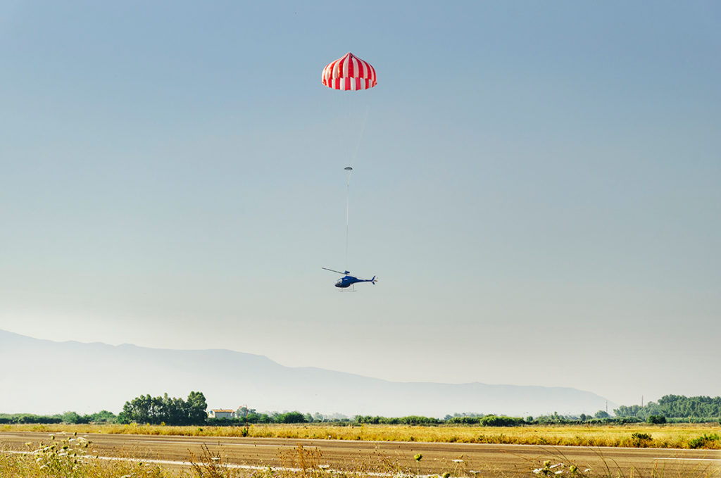 Helicopter parachute, a big step forward in the history of flight ...